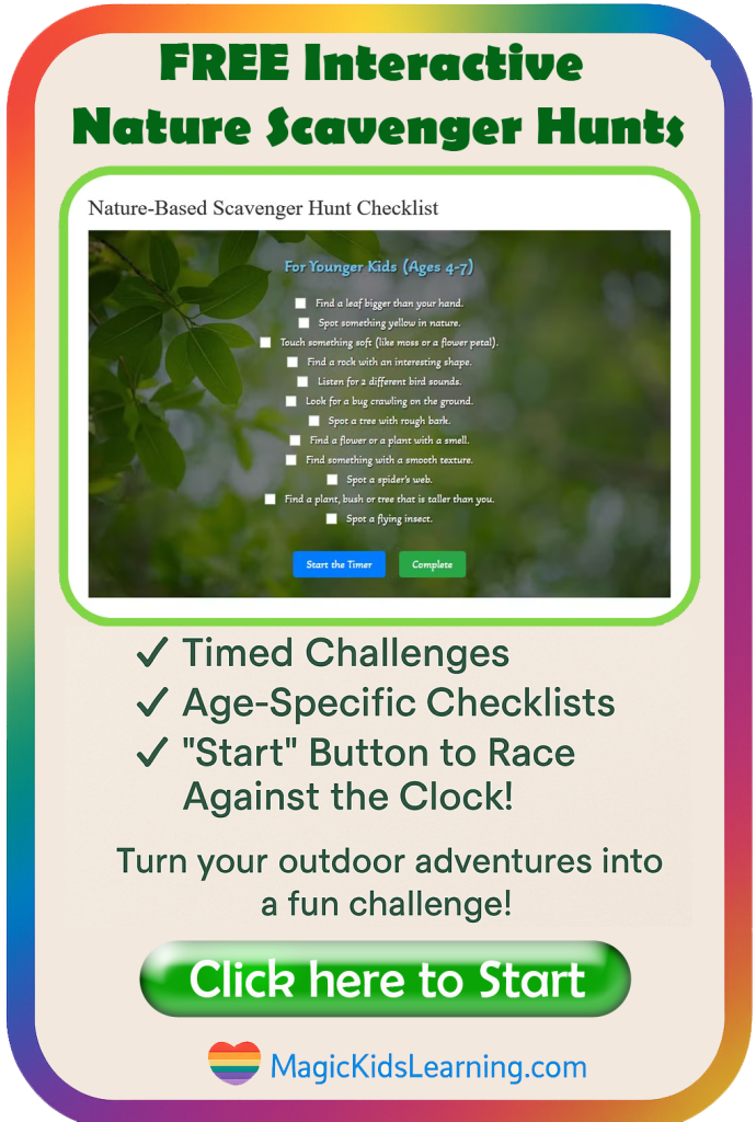 Nature-Based Scavenger Hunts Enhance Learning with fun, interactive ...