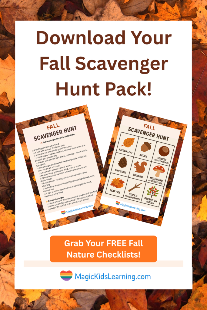 Free Printable Nature Scavenger Hunts for Kids: No-Prep Outdoor Fun ...