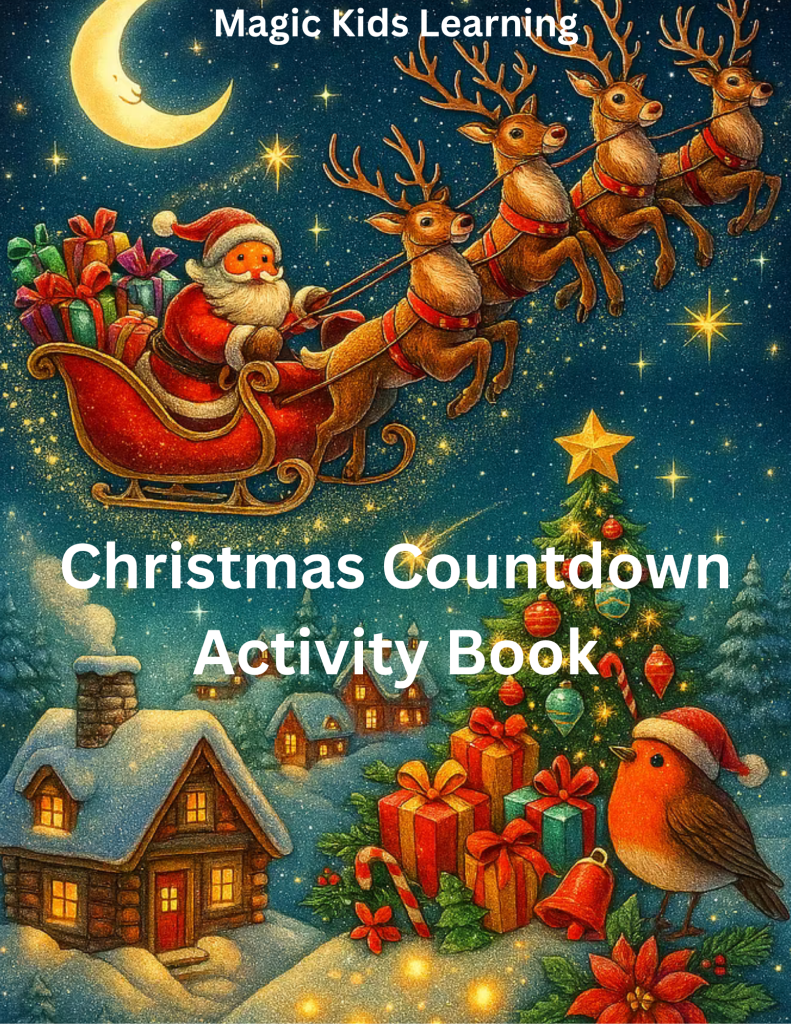 Free Christmas Countdown Calendar for Kids - Magic Kids Learning